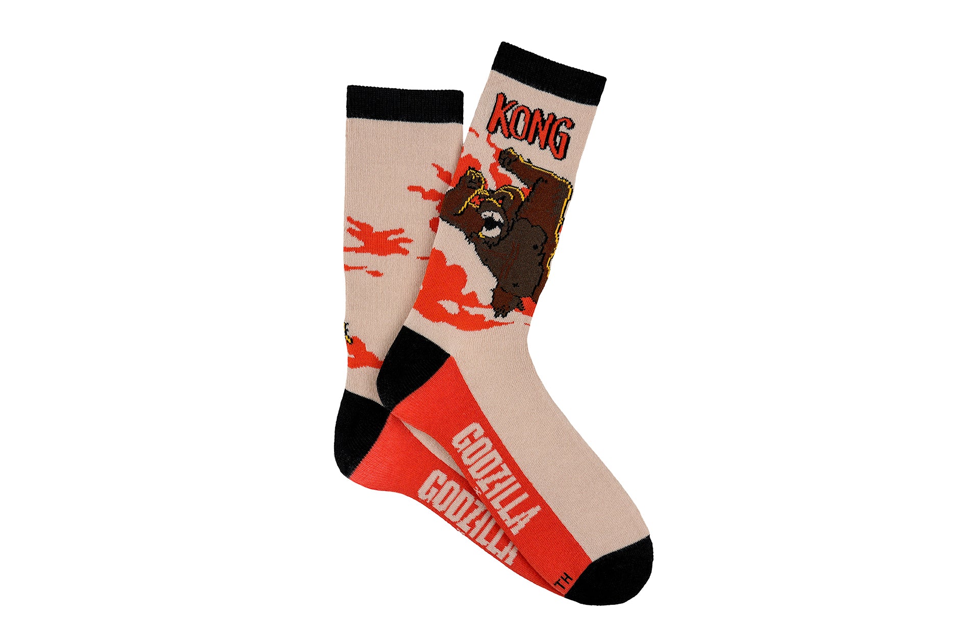 Godzilla x Kong Monster Kong Character Crew Sock – Everything Legwear