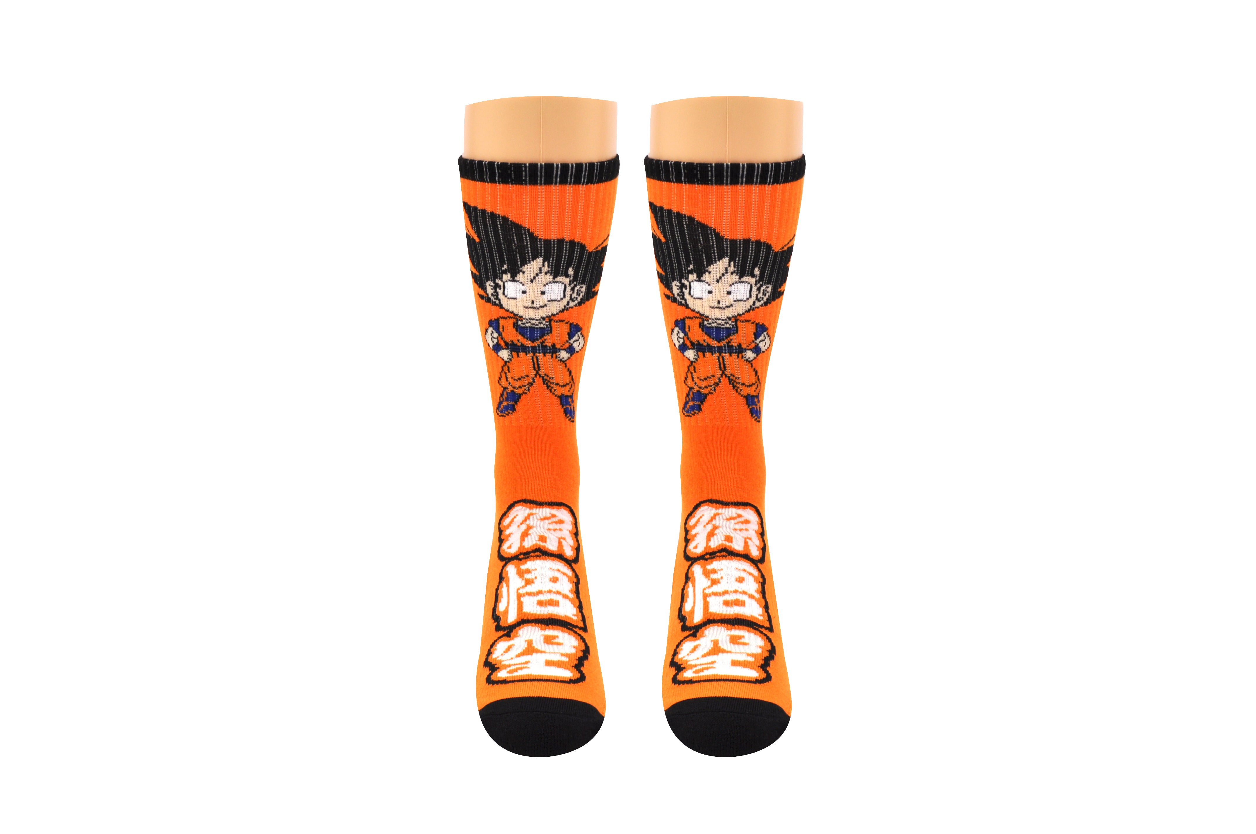 Dragon Ball Z Goku Chibi Athletic Crew Socks – Everything Legwear