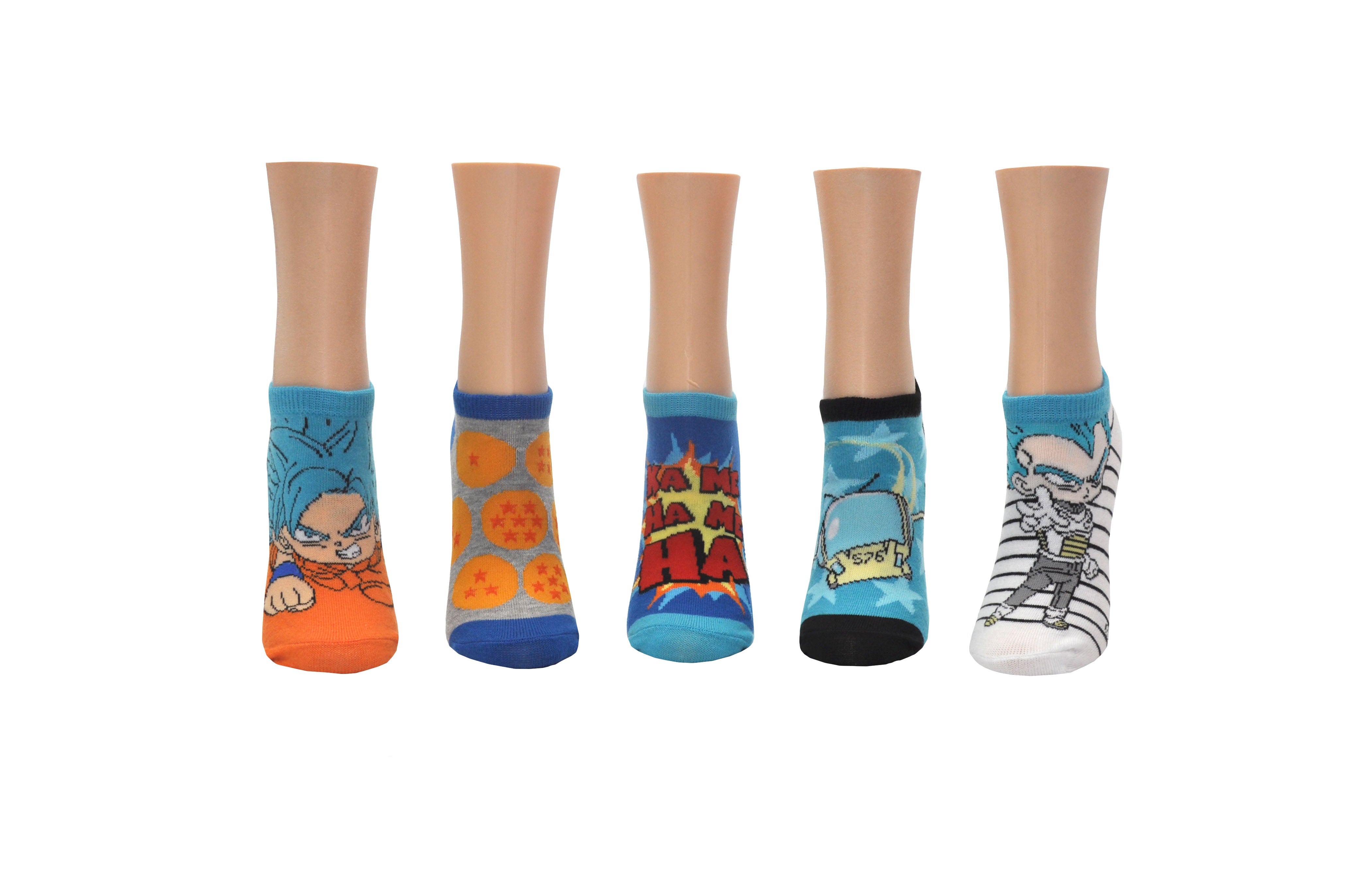 Dragon Ball Super Kids 5 Pair Pack Lowcut Socks – Everything Legwear