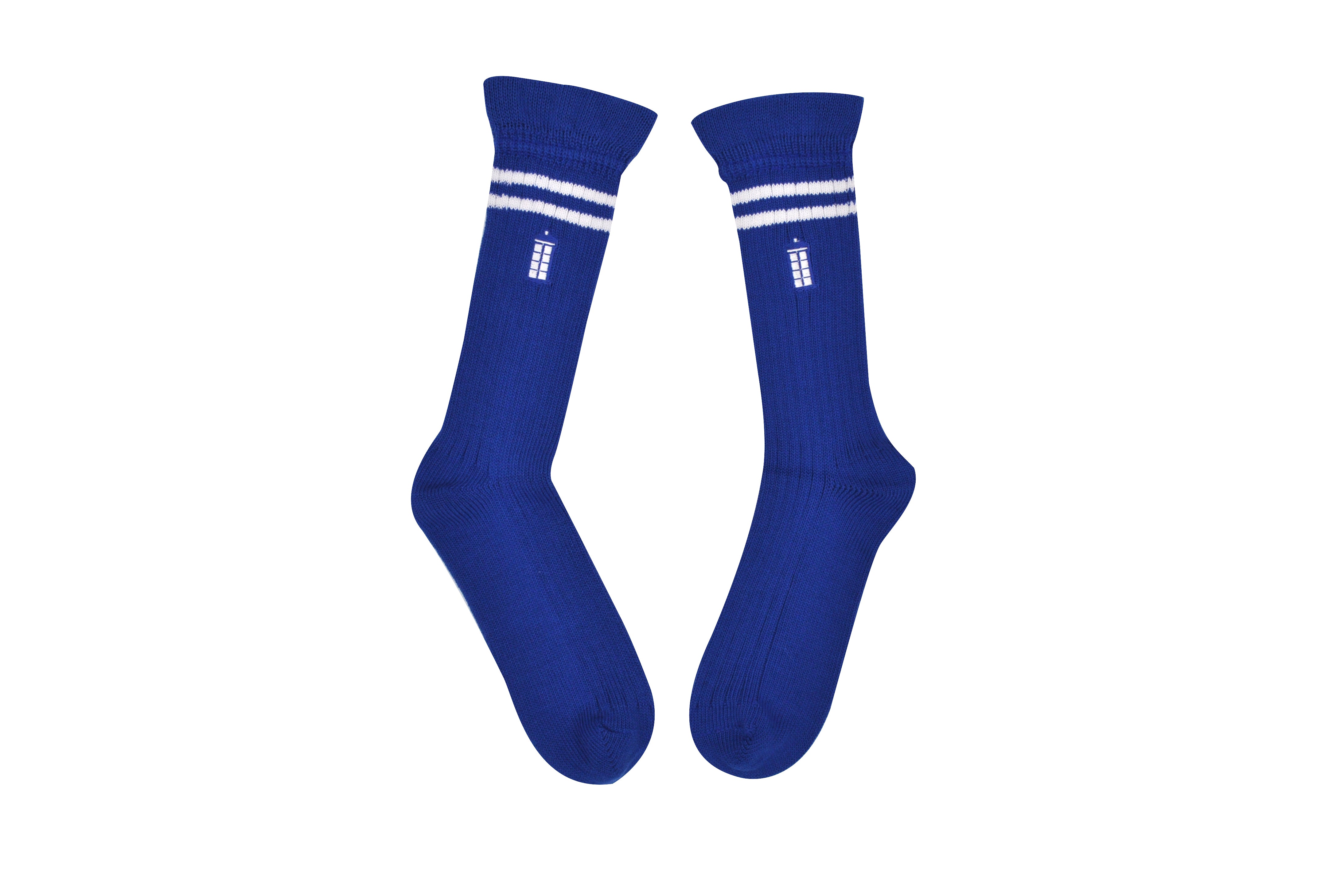 Doctor Who TARDIS 13th Doctor Ribbed Crew Socks – Everything Legwear