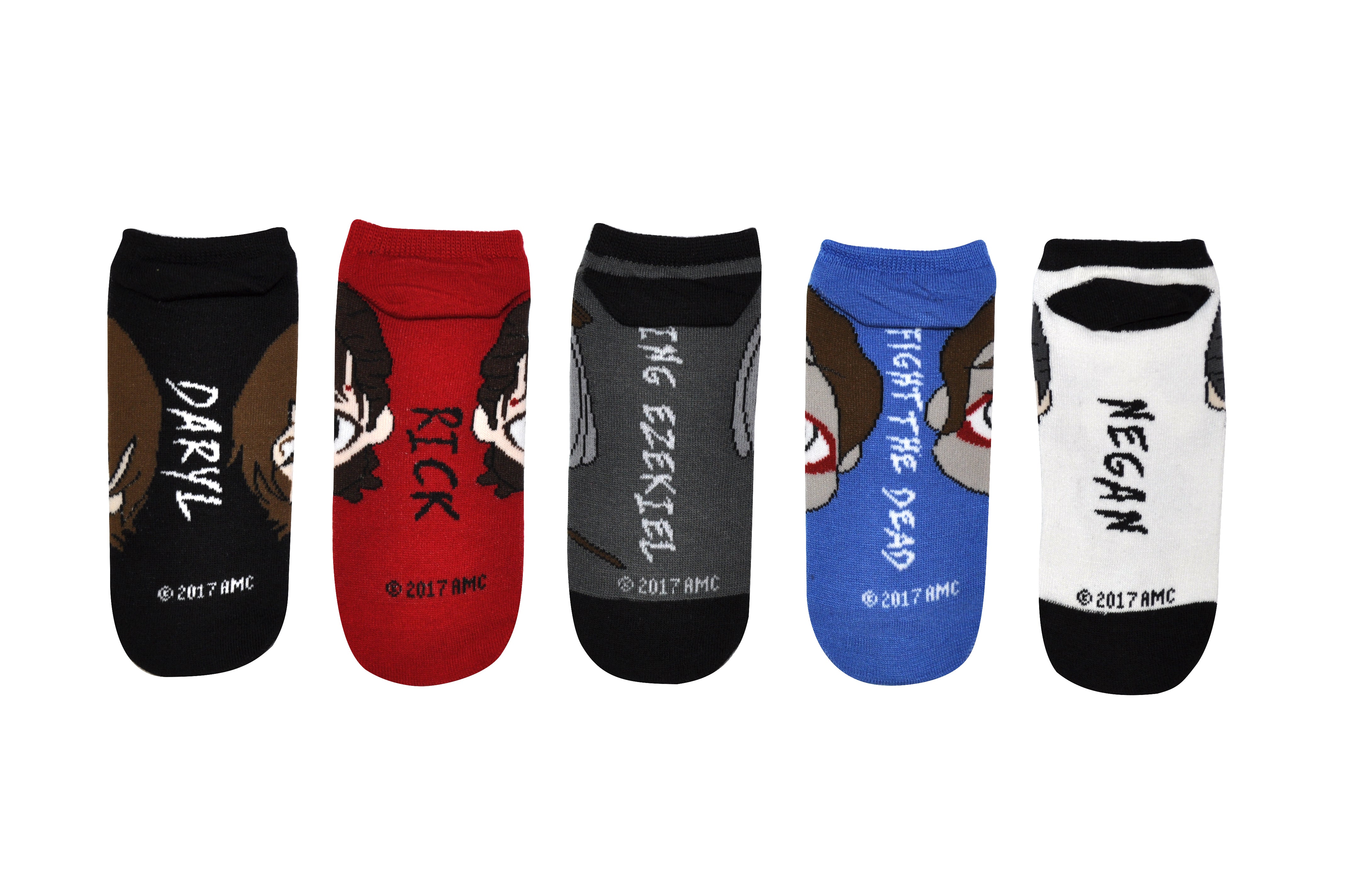 The Walking Dead 5 Character Chibi Lowcut Sock Set – Everything Legwear